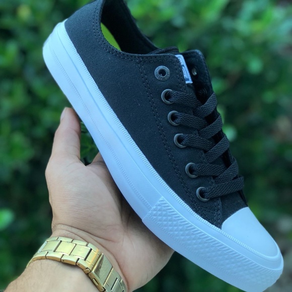 Converse | Shoes | Converse Chuck Taylor Ii Ox Boys Grade School Blac ...